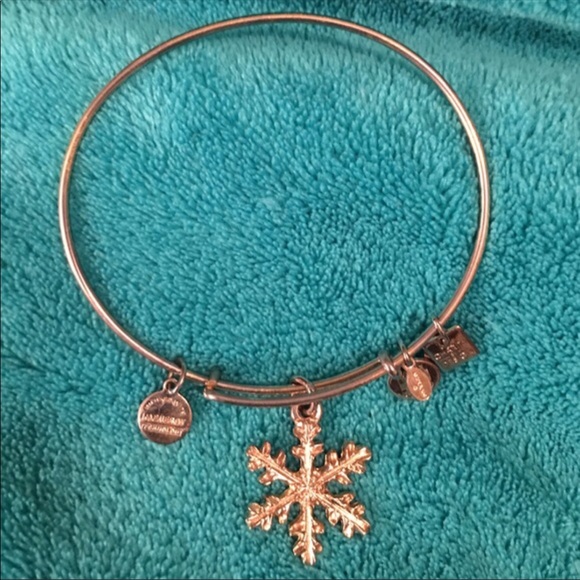 Alex and Ani | Jewelry | Alex And Ani Discontinued Snowflake | Poshmark